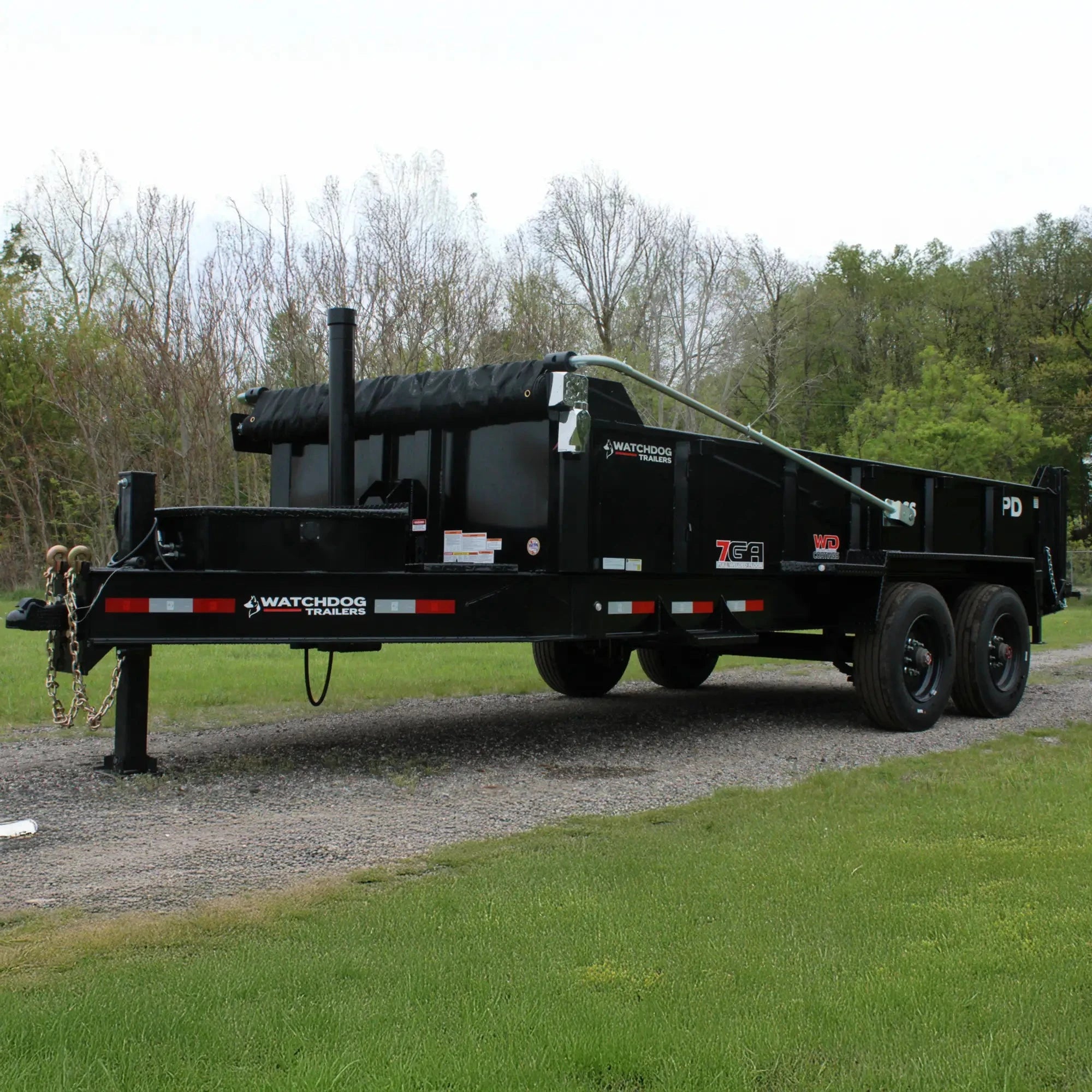 WD716 Pro-Line Dump Trailer | Watchdog Trailers