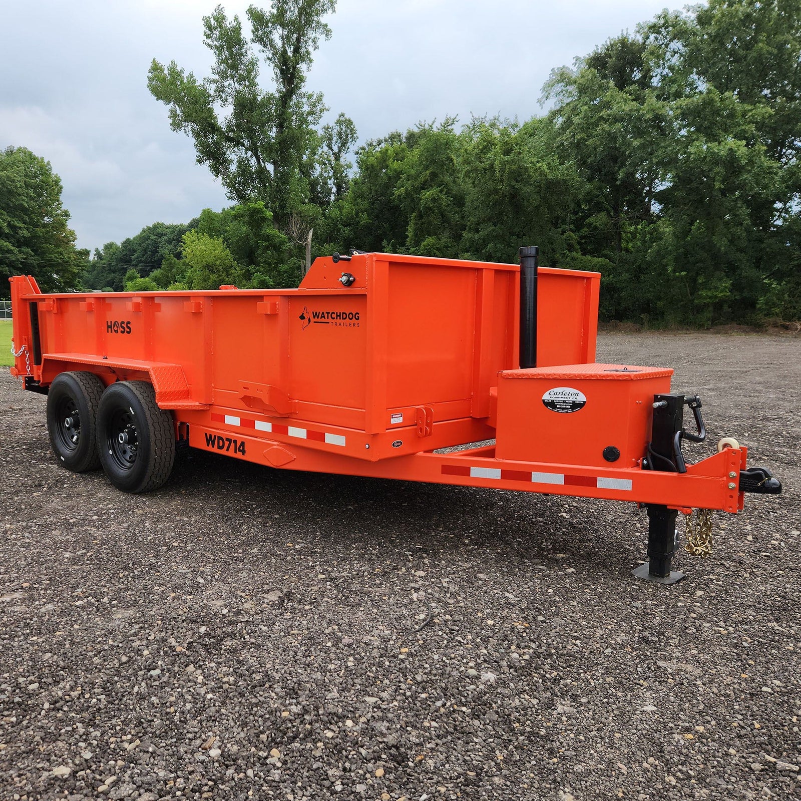 Hydraulic Dump Trailers | Watchdog & Sure-Trac | Michigan Trailers