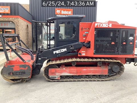 2023 Fecon FTX150-2 for sale in Michigan | 584 Hours with 85" Mulcher