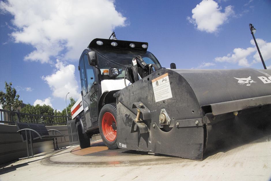 Bobcat Pickup Sweeper | Michigan Bobcat | Carleton Equipment